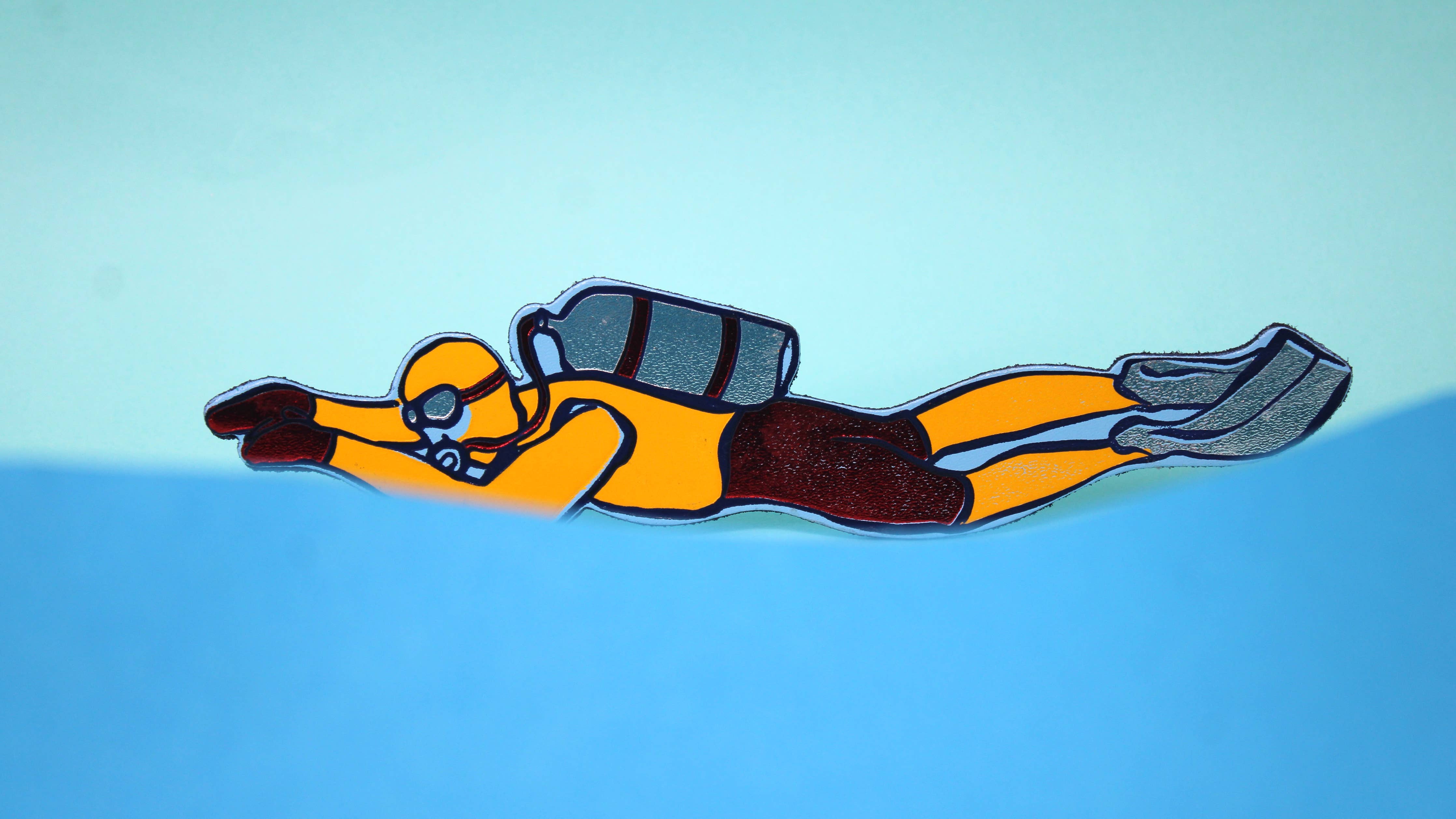 Scuba Diver Bookmark – The Every Space