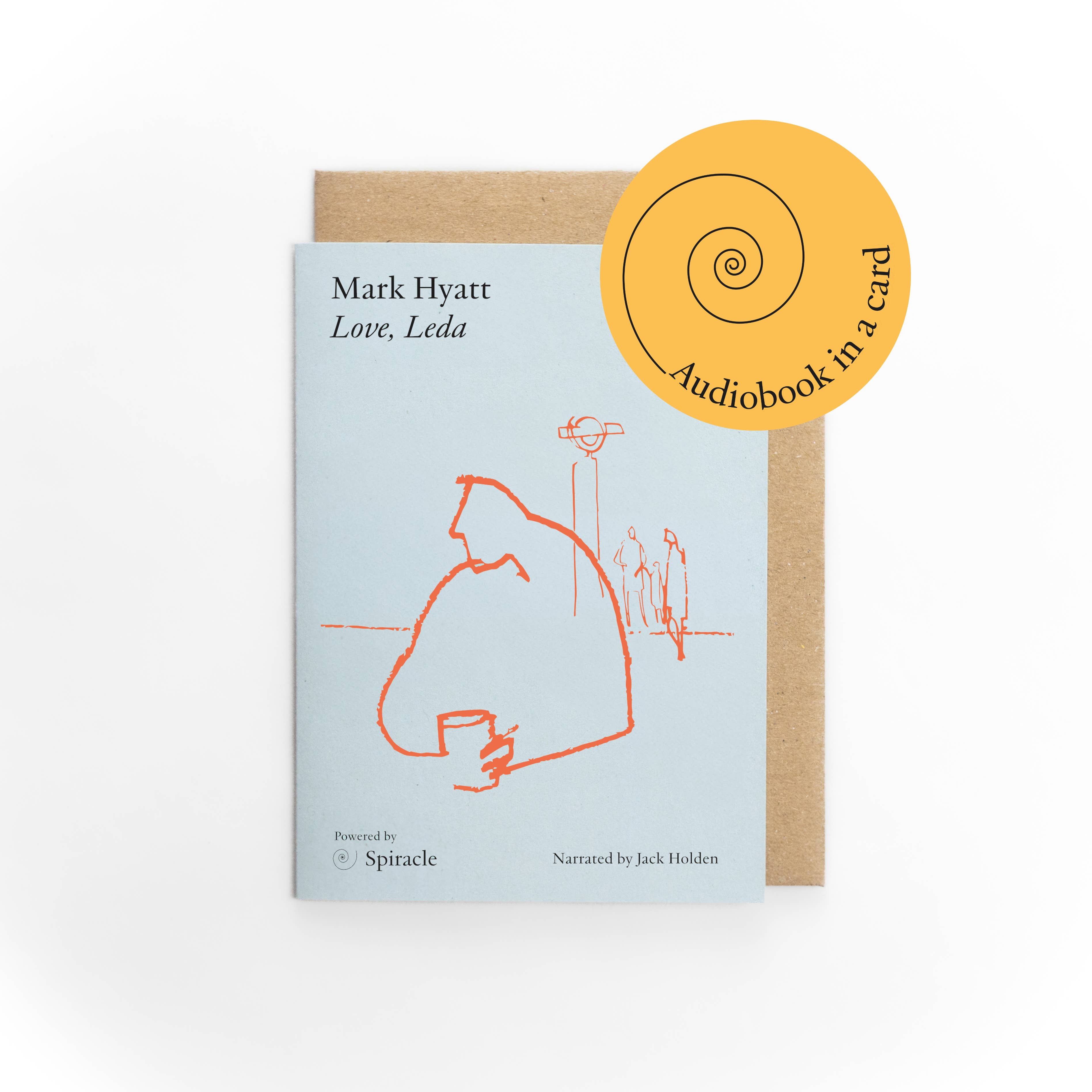 Audiobook in a Card: Love, Leda by Mark Hyatt – The Every Space